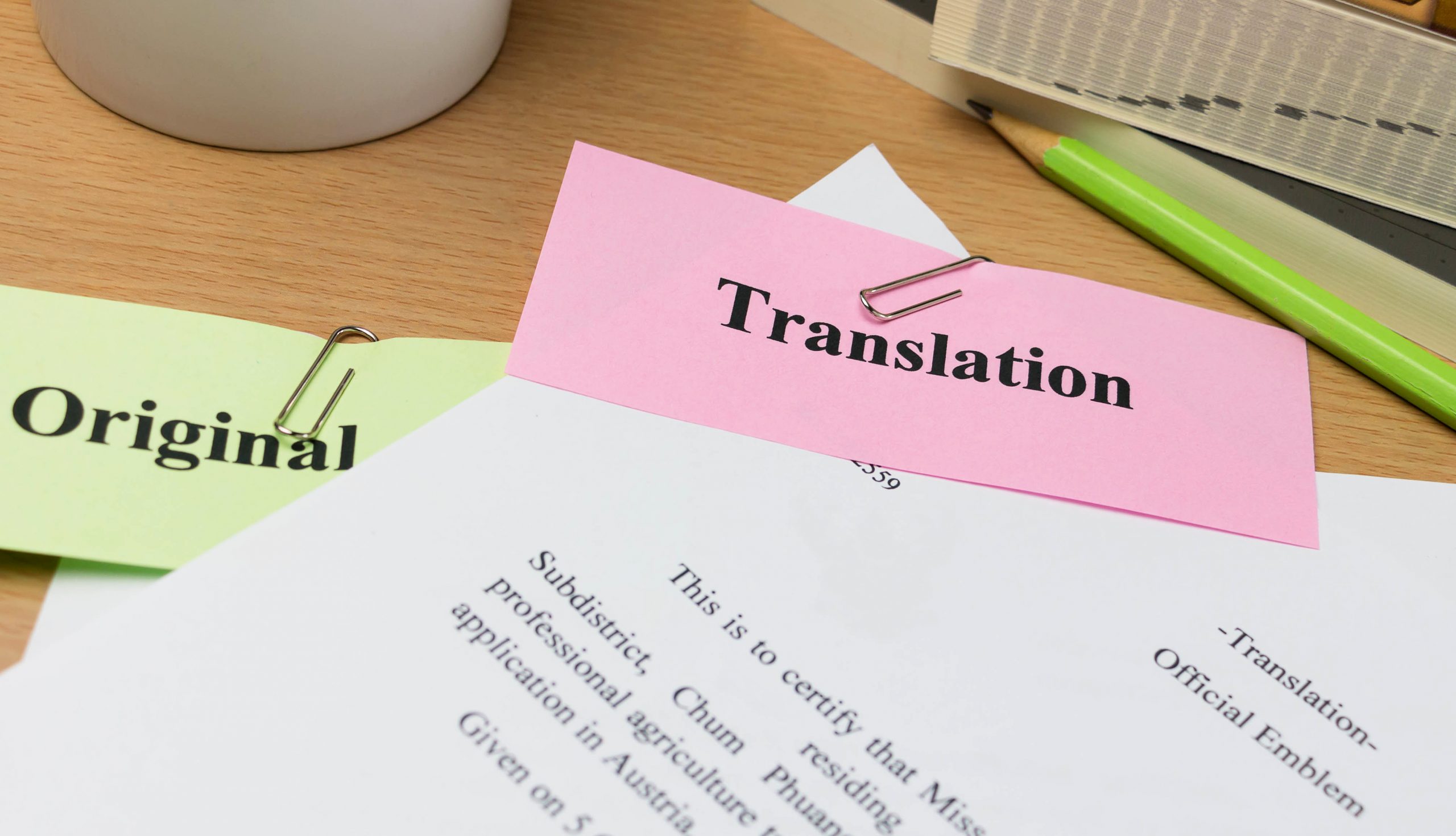 Document Translation – Haven Notary
